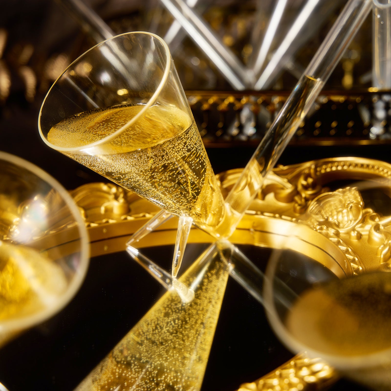 Festa Acrylic Champagne Shooter, Set of 6 – Khen Site